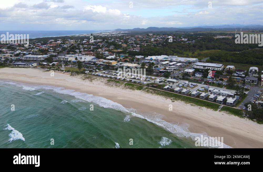 Beachfront Lodging At Kingscliff Beach Caravan Park In New South Wales ...
