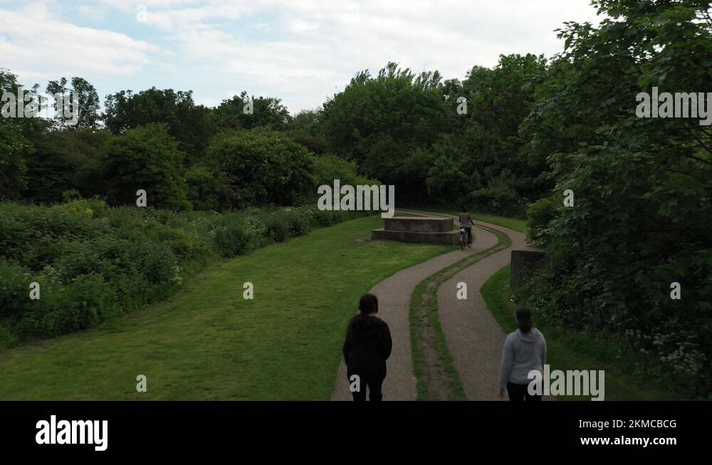 People riding walking on pathway Stock Videos & Footage - HD and 4K ...