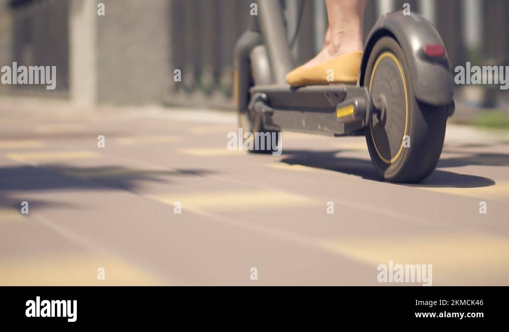 Ride On Electric Scooter.E-Scooter Rider Rent Personal Eco Transport ...