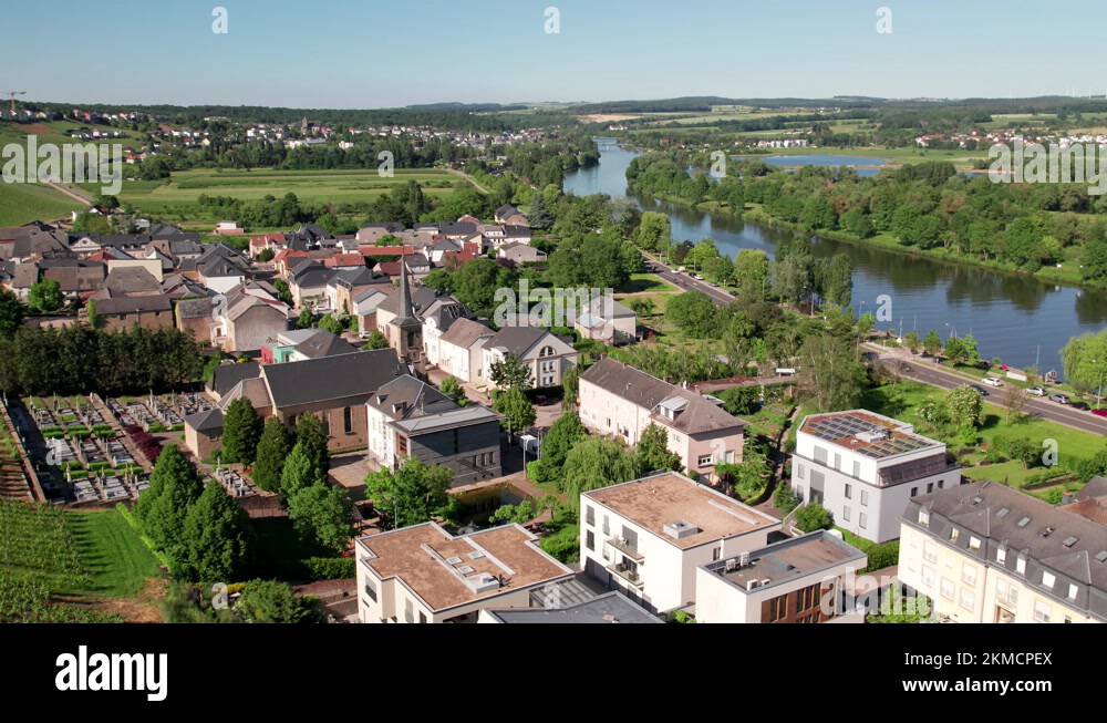 Remich river moselle luxembourg europe Stock Videos & Footage - HD and ...