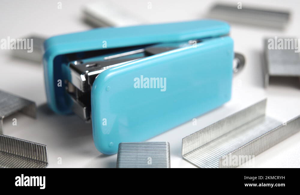 Stapler with staples Stock Videos & Footage - HD and 4K Video Clips - Alamy
