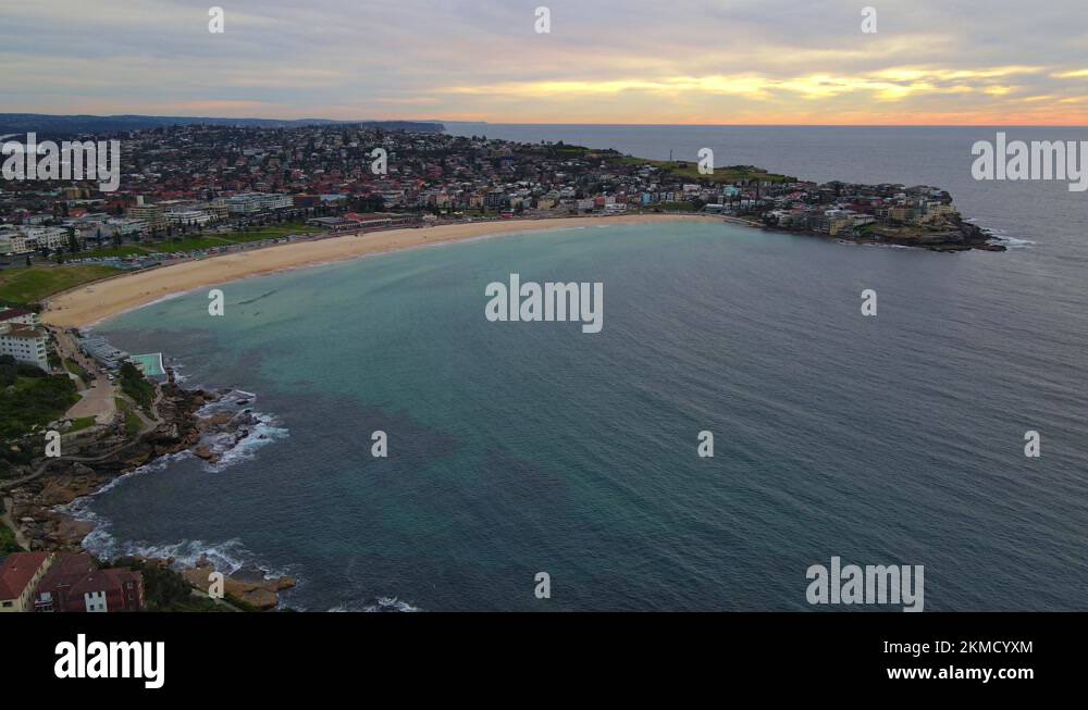 Panoramic View Of Bondi Beach, Hunter Park And Ray O'Keefe Reserve At ...