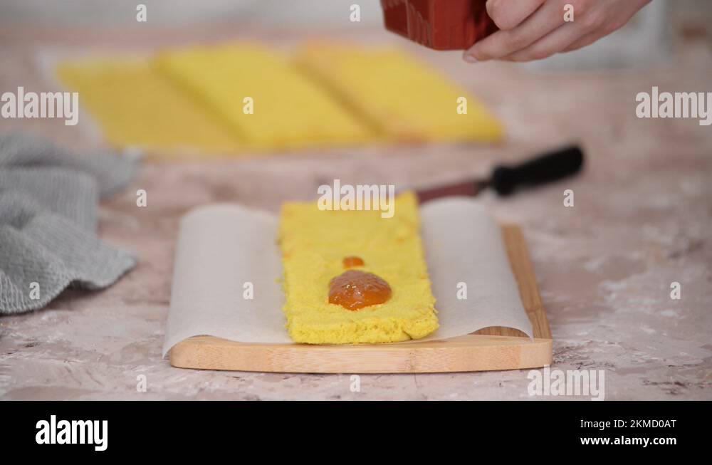Sweet sponge cake Stock Videos & Footage - HD and 4K Video Clips - Alamy