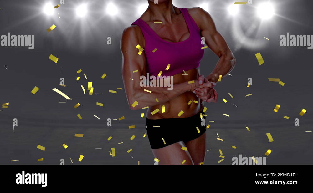 Female bodybuilder flexing biceps Stock Videos & Footage - HD and 4K ...