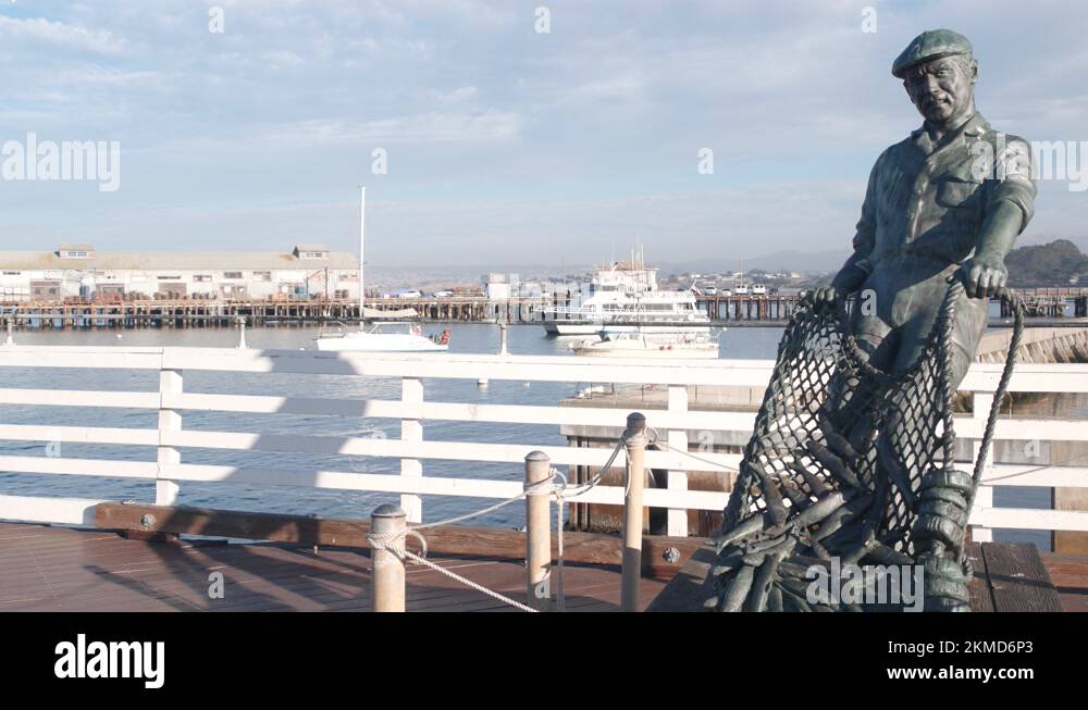 Fisherman statue sculpture in harbour Stock Videos & Footage - HD and ...