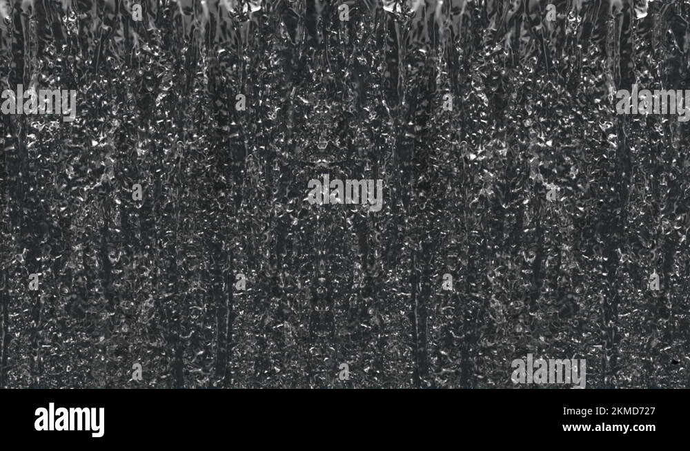 Waterfall texture loop isolated on black background. 4K for mapping 3d ...