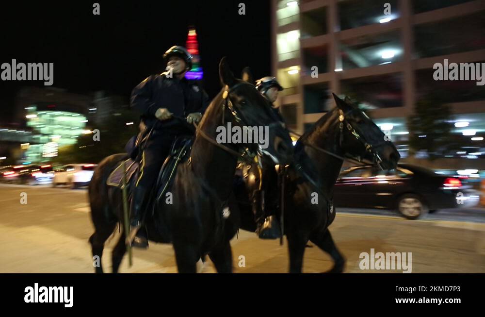 Mounted police riding horses Stock Videos & Footage - HD and 4K Video ...