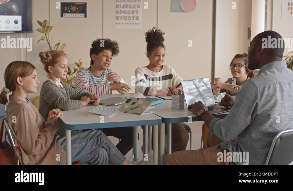 Students circle talking class Stock Videos & Footage - HD and 4K Video ...