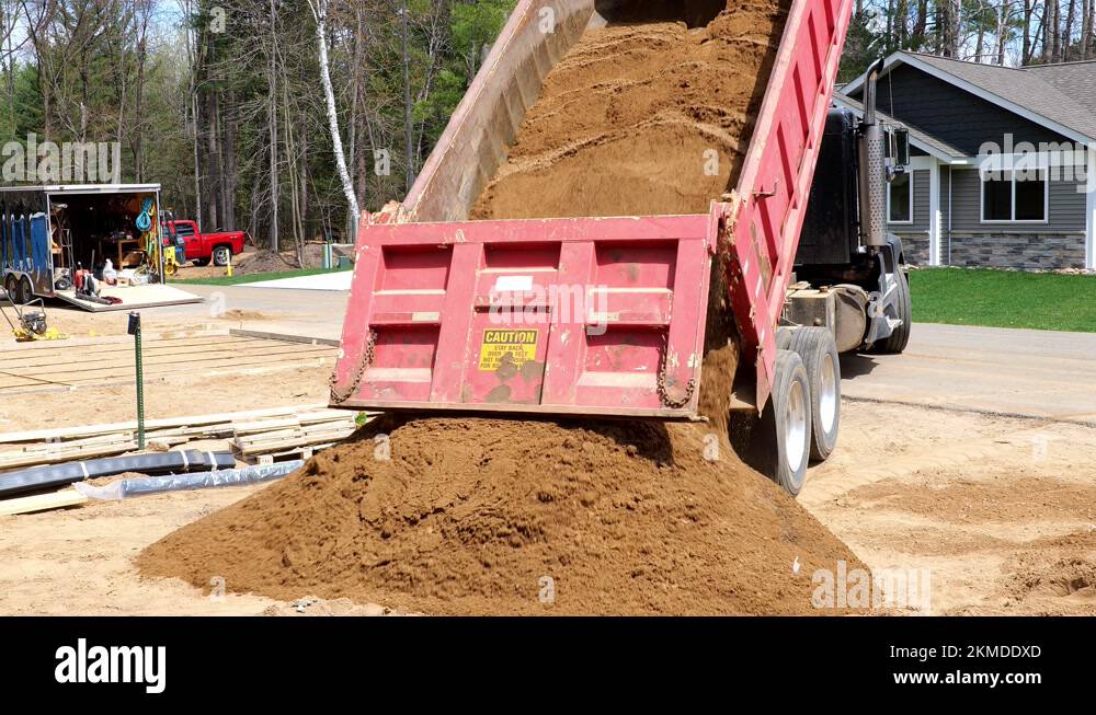 Dump truck dumping load Stock Videos & Footage - HD and 4K Video Clips ...
