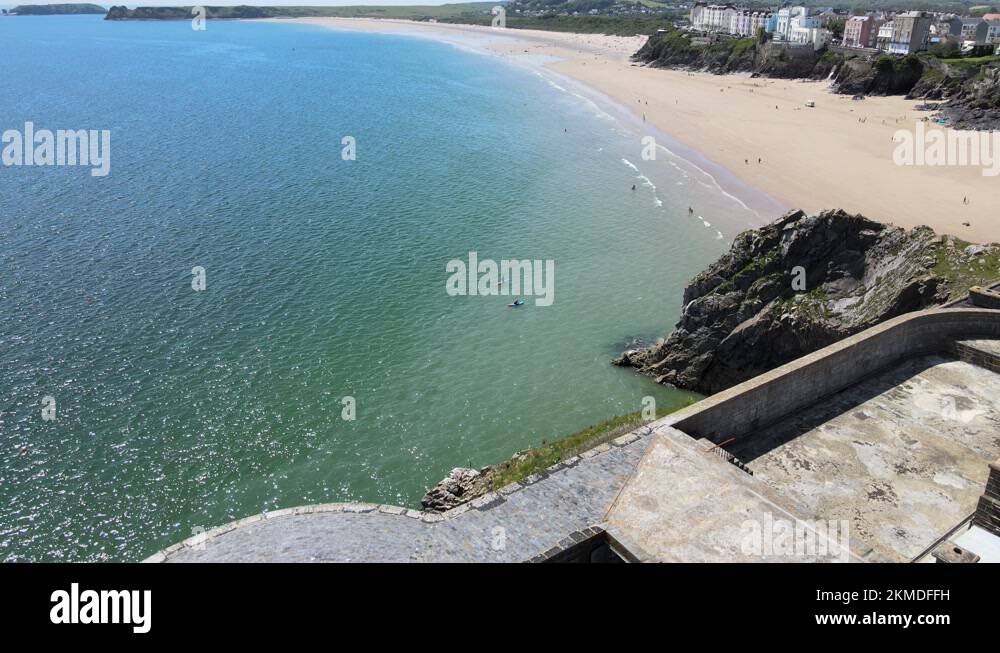 South beach tenby pembrokeshire wales Stock Videos & Footage - HD and ...