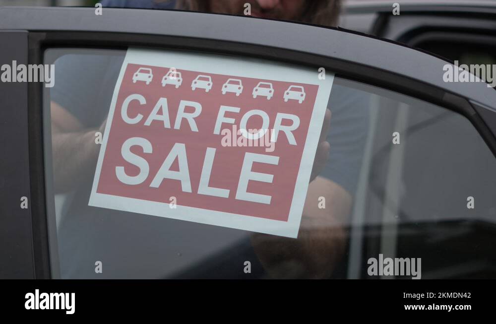 Car sale sign in Stock Videos & Footage - HD and 4K Video Clips - Alamy