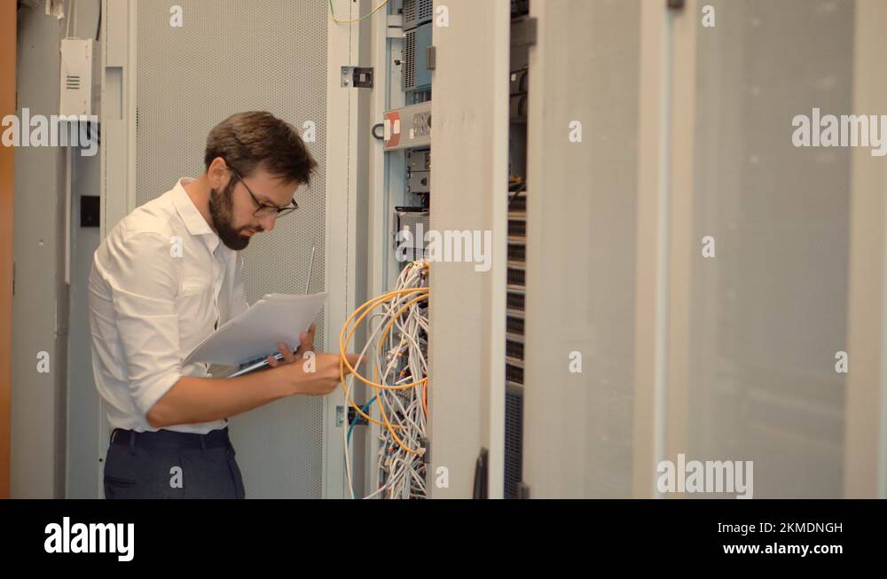 Network Switch.Internet Router.Ethernet Patch Cord.Lan Hardware Server ...