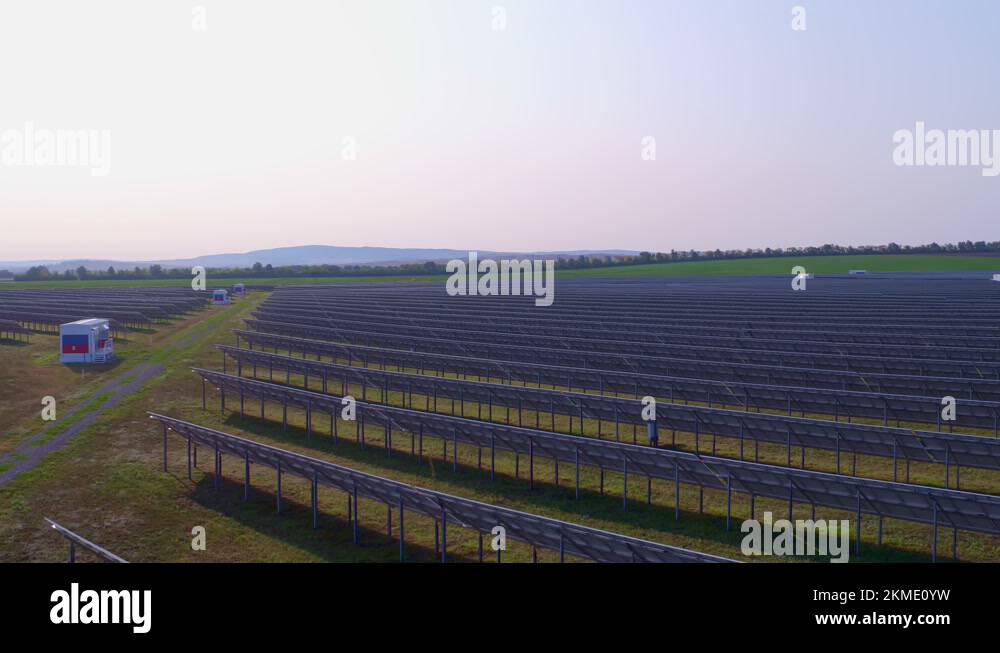 A large autonomous solar power plant replaces the industrial network ...