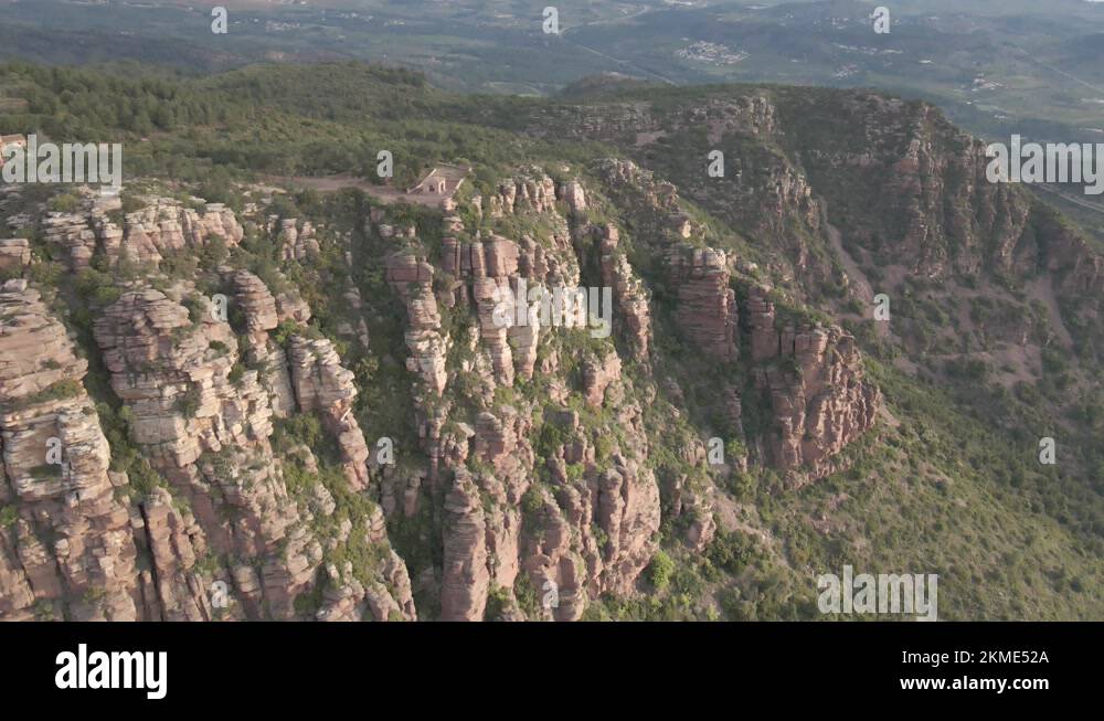 Viewpoint El Garbi in Serra Calderona, Valencia, Spain overlooking ...
