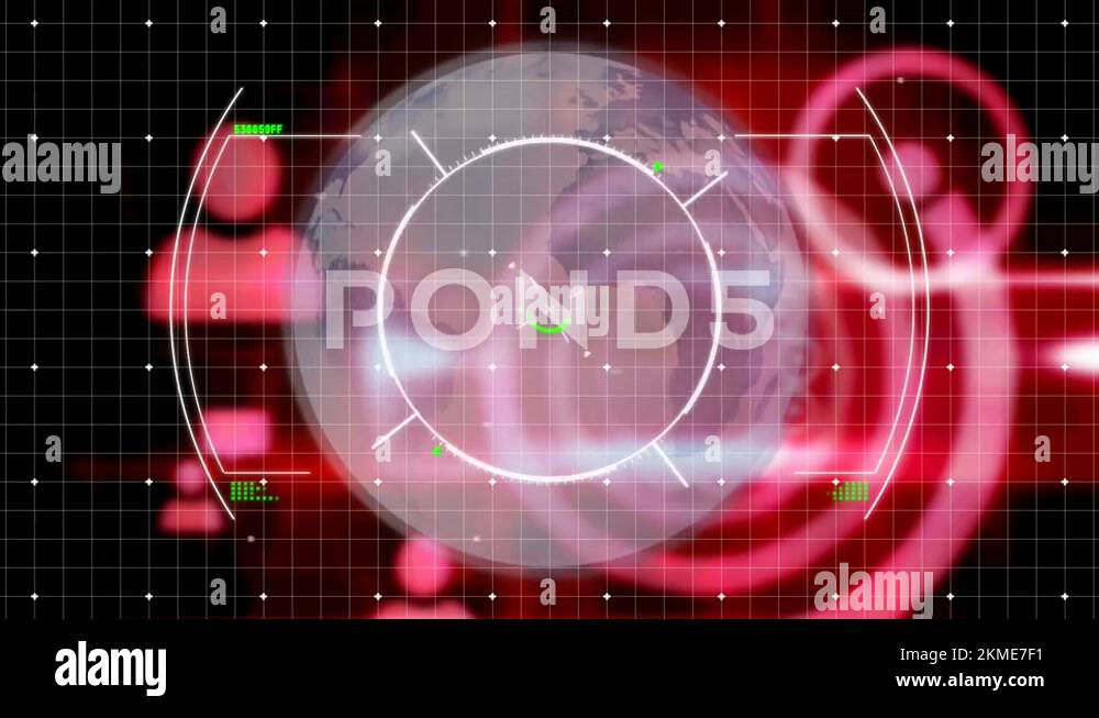 Animation digital icons scope scanning Stock Videos & Footage - HD and ...