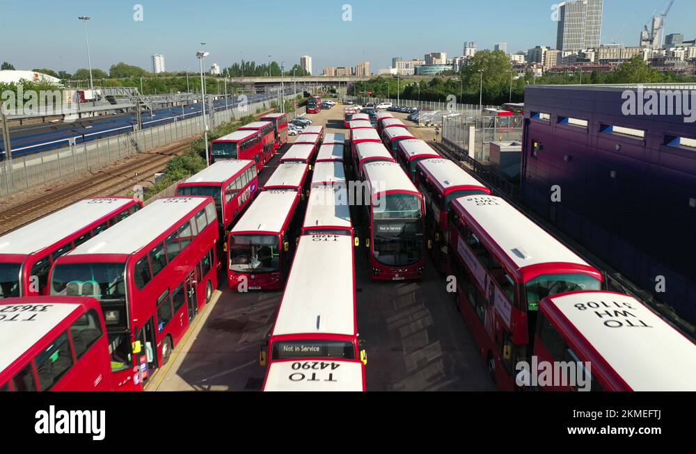 Red and white buses Stock Videos & Footage - HD and 4K Video Clips - Alamy