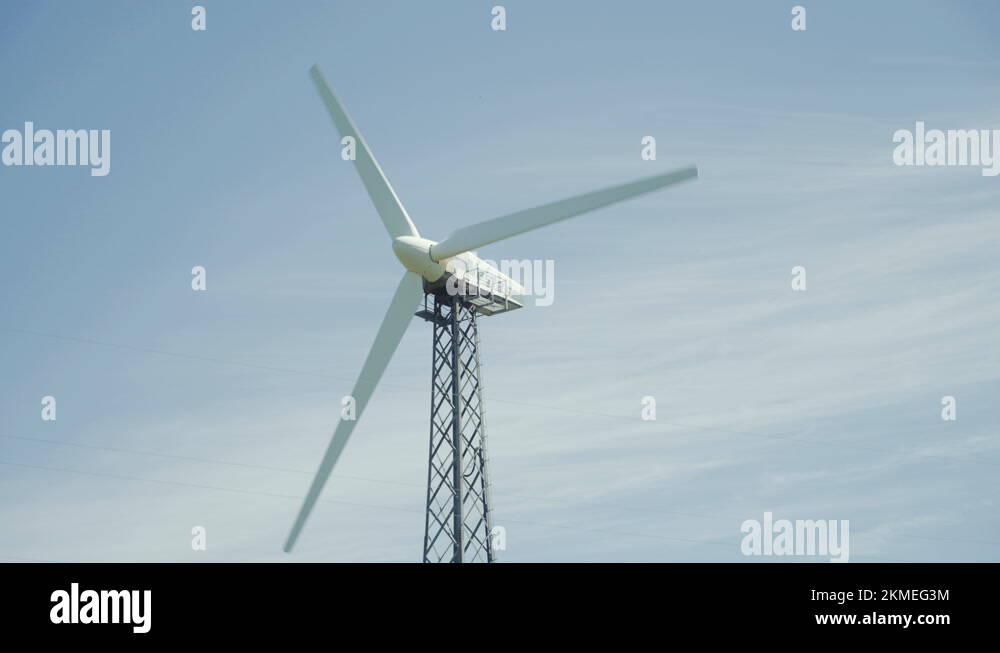 Static background windmill electric electrical power plant generator ...