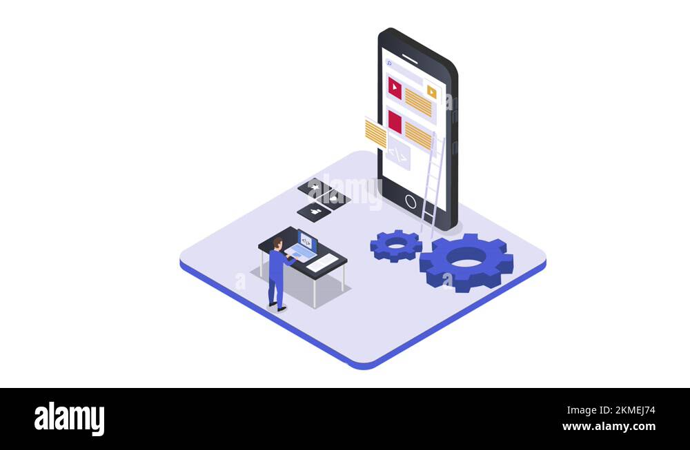 Programmer cartoon illustration Stock Videos & Footage - HD and 4K ...