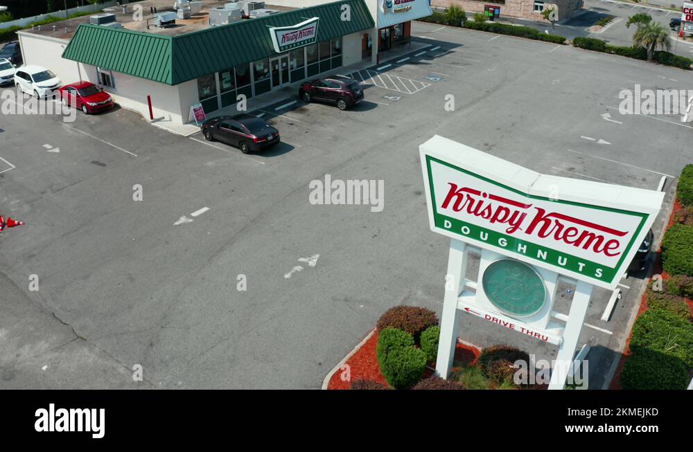 Krispy kreme doughnuts drive thru Stock Videos & Footage - HD and 4K ...