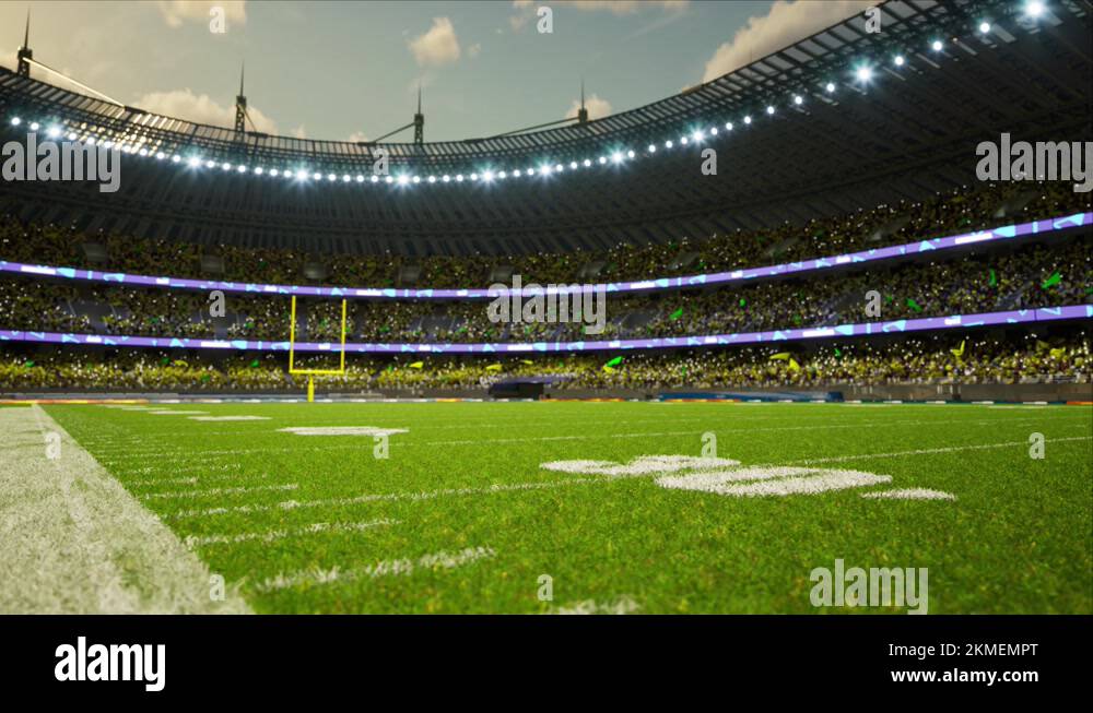 American football stadium arena Stock Videos & Footage - HD and 4K ...