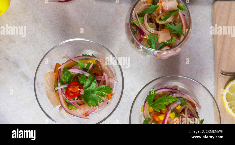 Ceviche recipe Stock Videos & Footage - HD and 4K Video Clips - Alamy