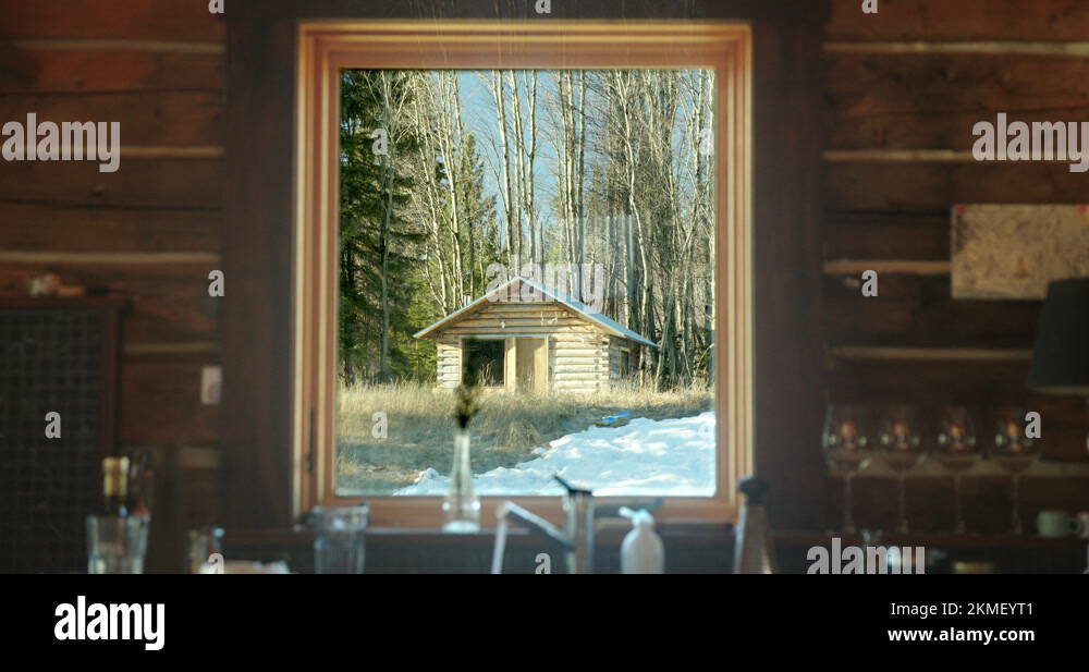 Log cabin window Stock Videos & Footage - HD and 4K Video Clips - Alamy