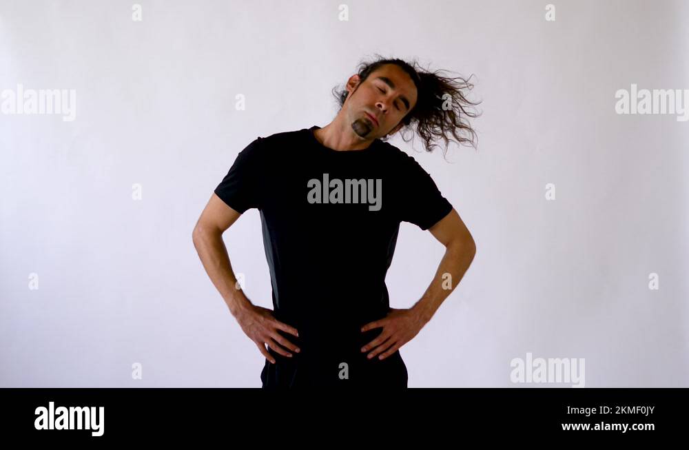 Neck stretch Stock Videos & Footage - HD and 4K Video Clips - Alamy