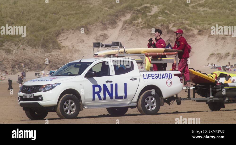 Rnli lifeguards on duty Stock Videos & Footage - HD and 4K Video Clips ...