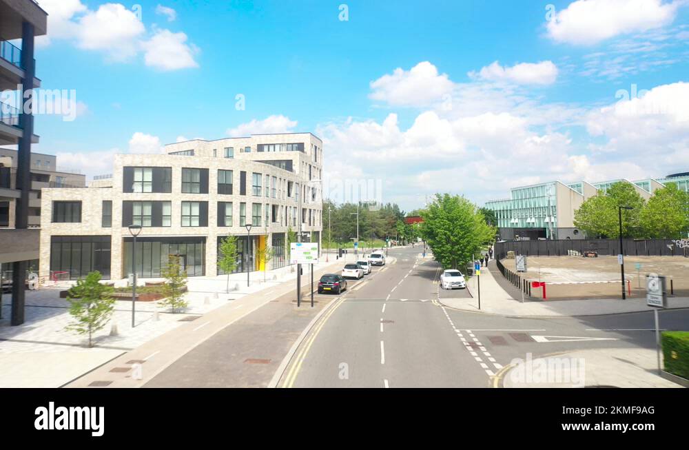 Buildings both sides street architecture Stock Videos & Footage - HD ...