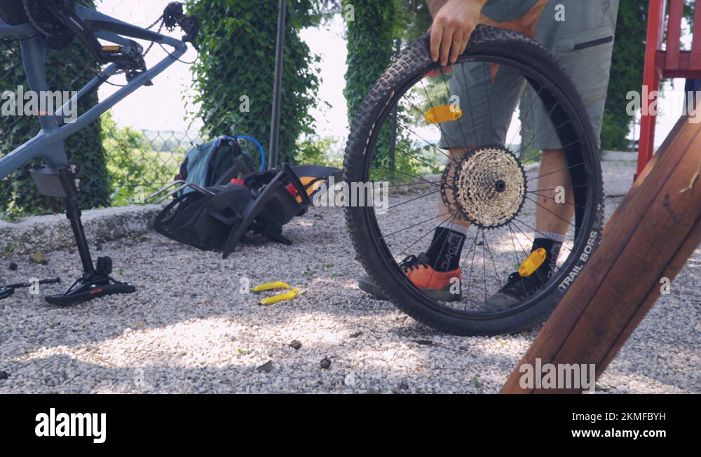 Broken electric bike Stock Videos & Footage - HD and 4K Video Clips - Alamy