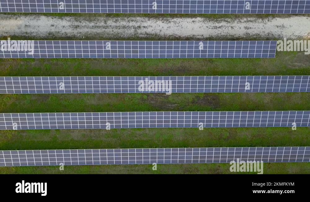 Texture photovoltaic solar cell panel green grass Stock Videos ...