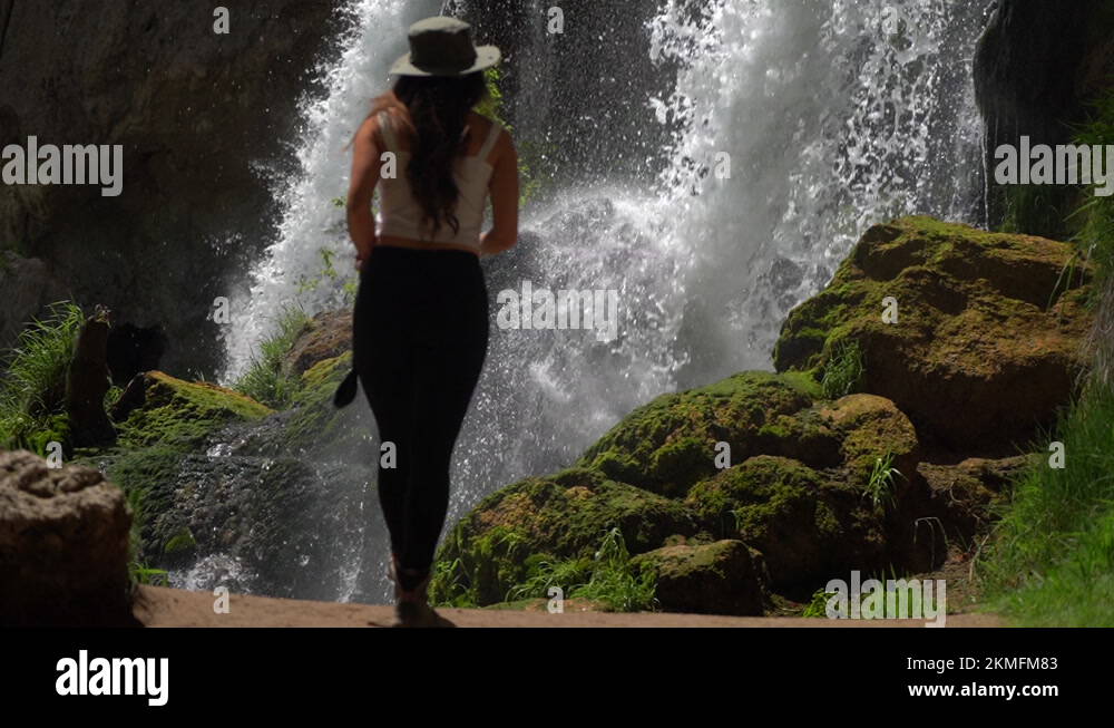 Young woman under waterfall Stock Videos & Footage - HD and 4K Video ...