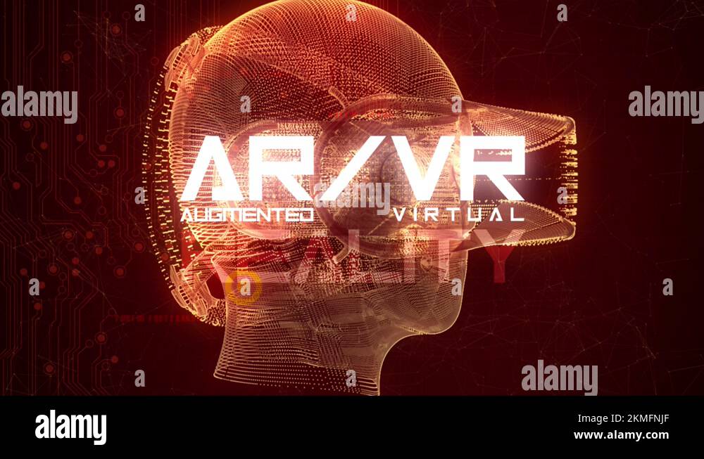 Stunning VFX graphics animation depicting emerging technology in the ...