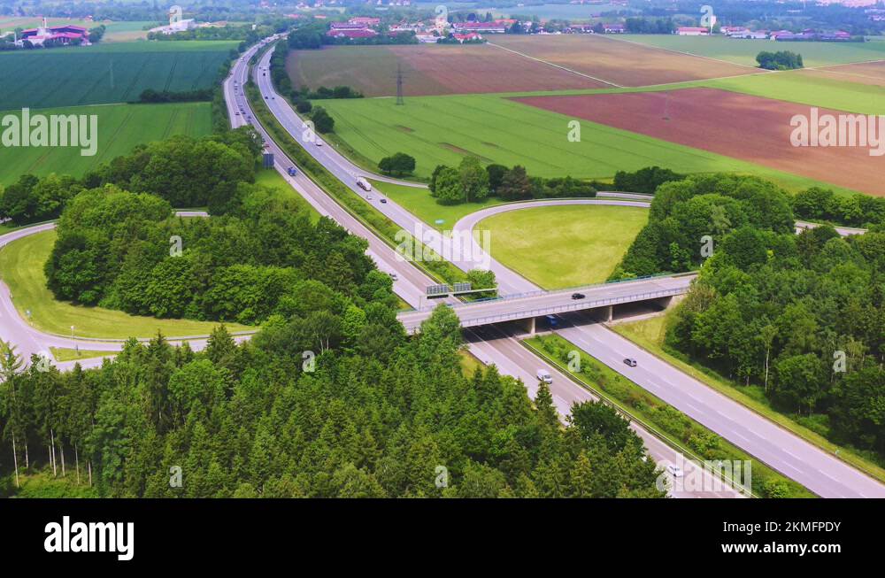 German autobahn motorway exit sign Stock Videos & Footage - HD and 4K ...