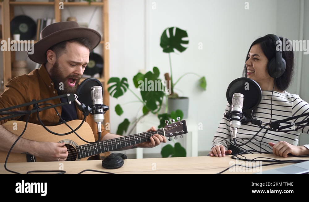 Singer and radio presenter Stock Videos & Footage - HD and 4K Video ...