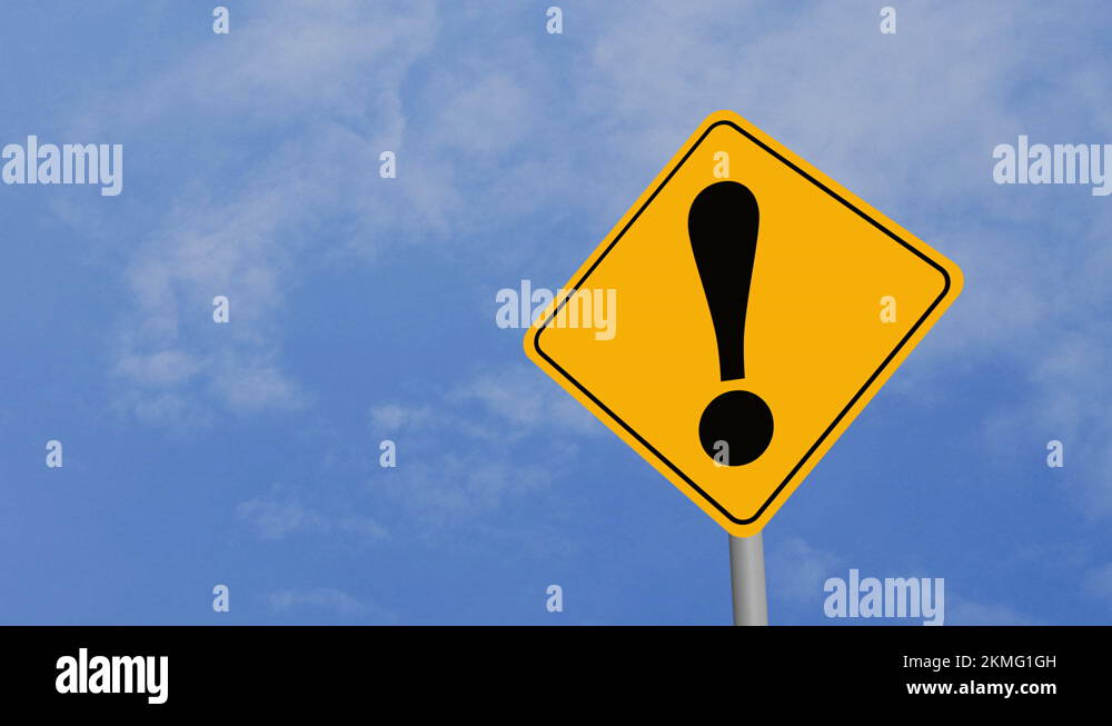 Exclamation mark road sign Stock Videos & Footage - HD and 4K Video ...