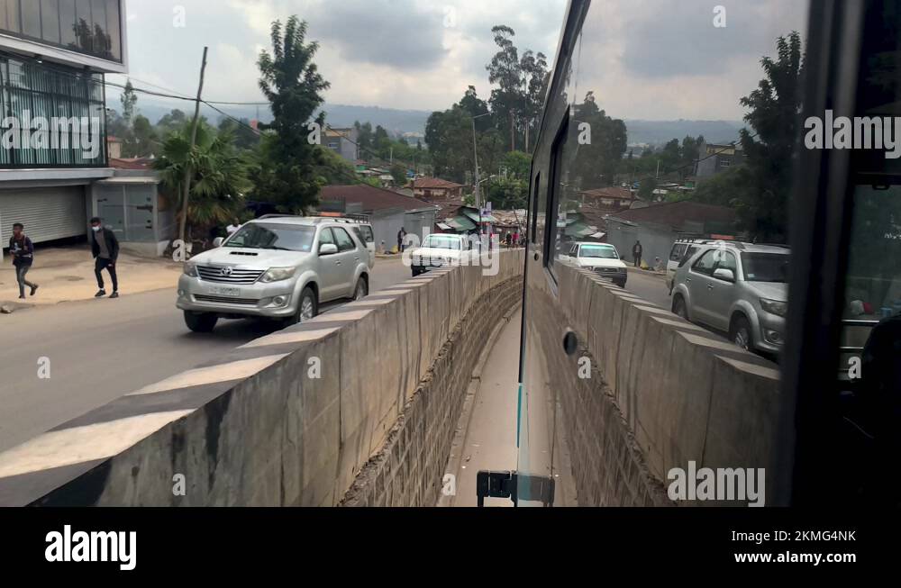 take this shot from double Decker bus in addis ababa, Ethiopia, the ...