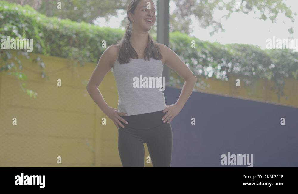 Woman exercise lycra Stock Videos & Footage - HD and 4K Video Clips - Alamy
