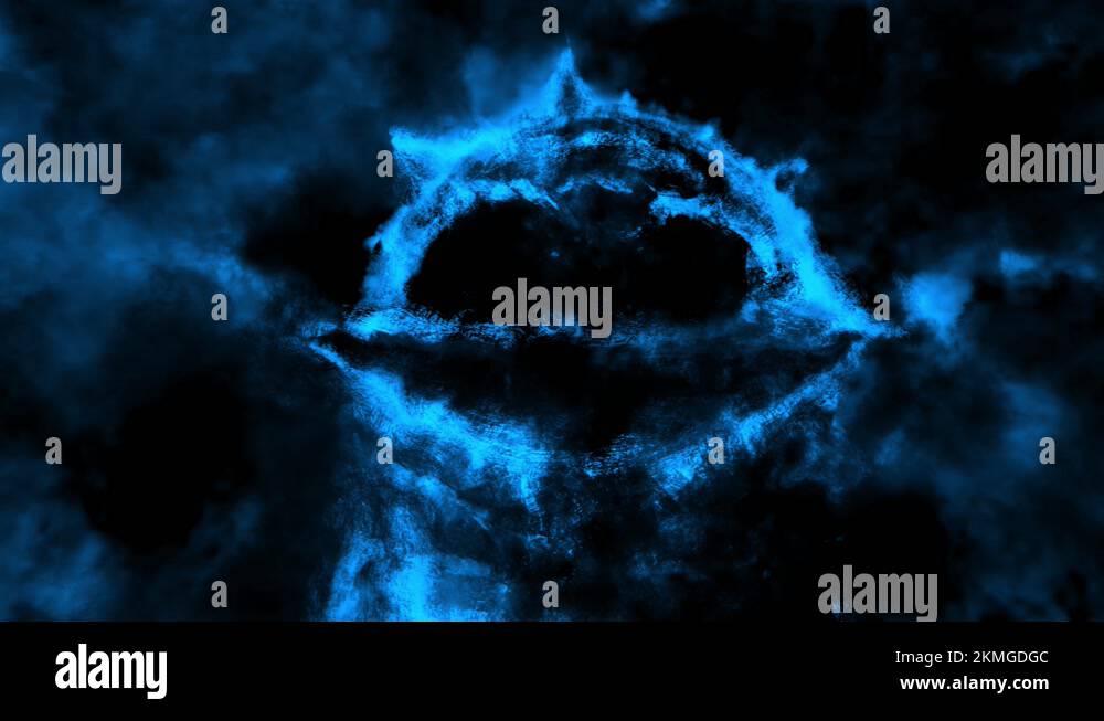 Scary thing skull with creepy smile Stock Video Footage - Alamy