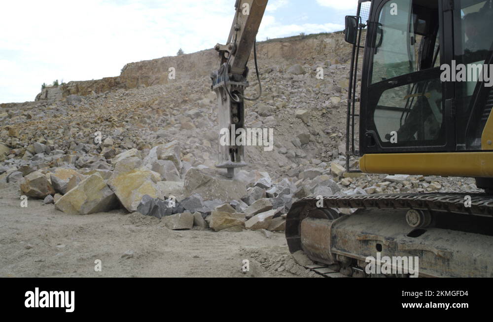Stone breaking machine Stock Videos & Footage - HD and 4K Video Clips ...