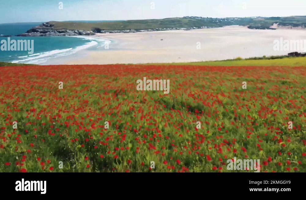Crantock beach cornwall Stock Videos & Footage - HD and 4K Video Clips ...