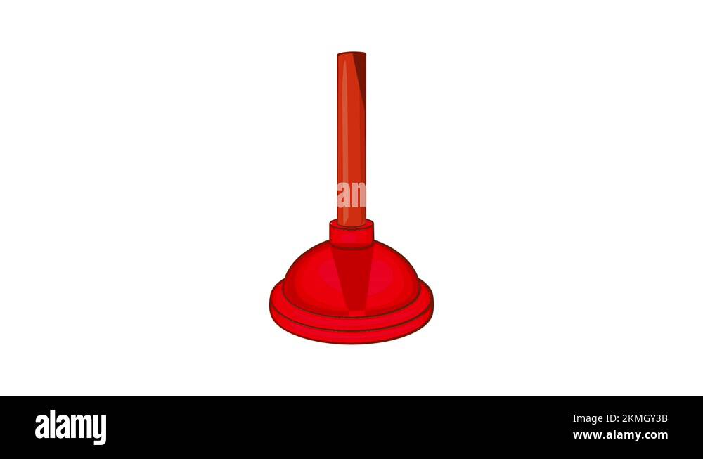 Plunger cartoon Stock Videos & Footage - HD and 4K Video Clips - Alamy