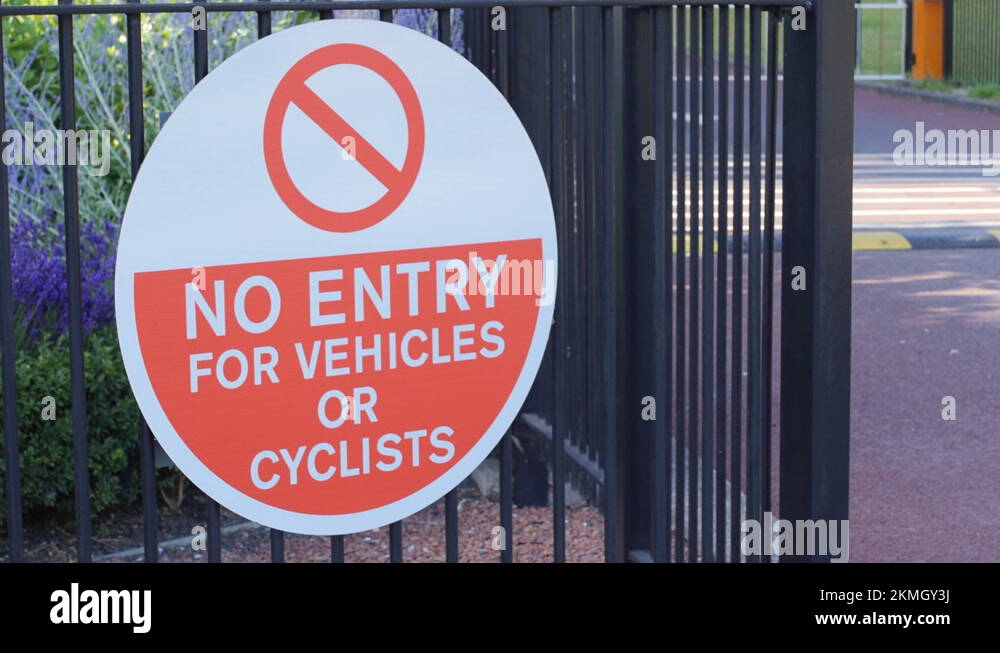 No entry for vehicles Stock Videos & Footage - HD and 4K Video Clips ...