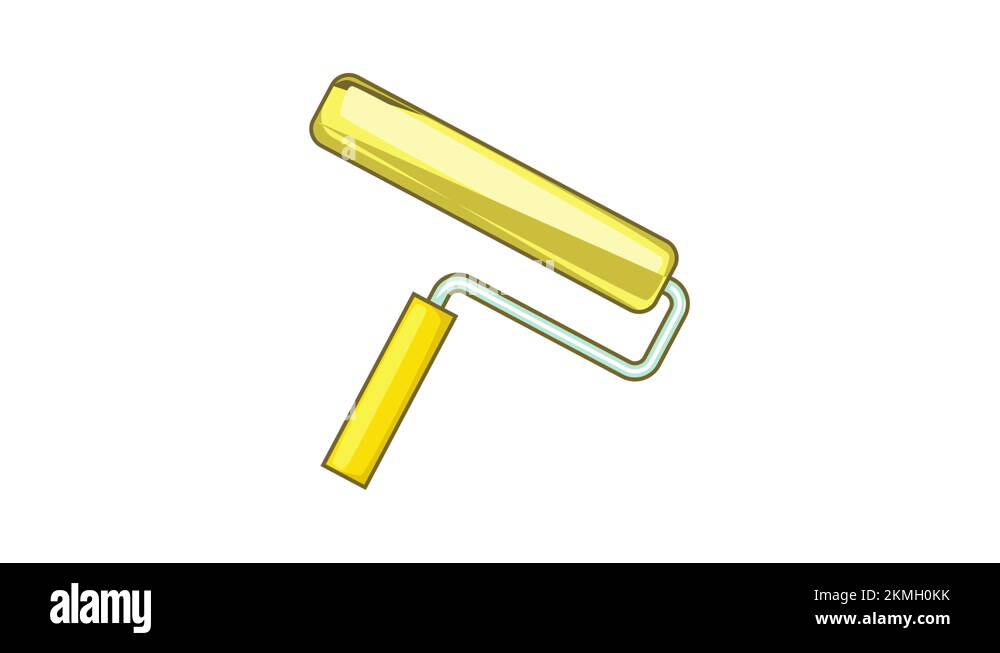 Paint roller icon Stock Videos & Footage - HD and 4K Video Clips - Alamy
