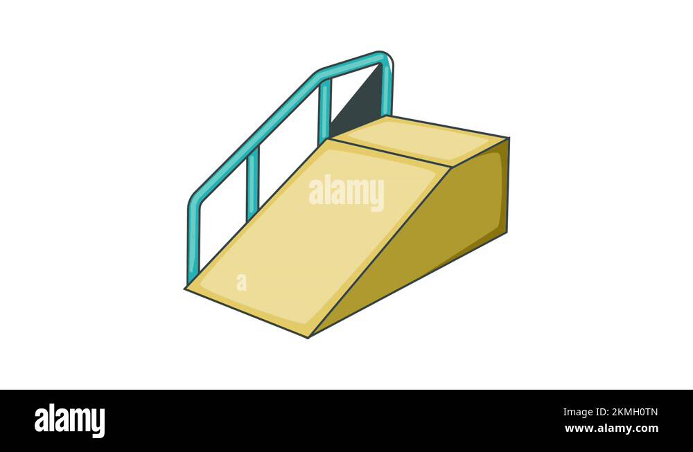 Ramp disabled icon cartoon Stock Videos & Footage - HD and 4K Video ...