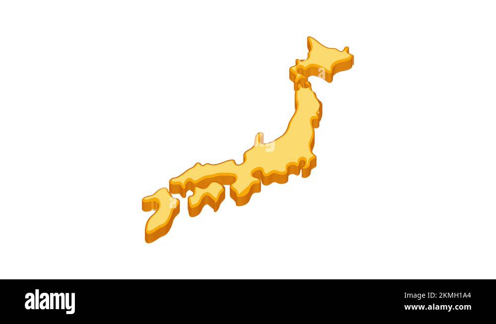 Geography japan japanese world map travel map continent country Stock ...