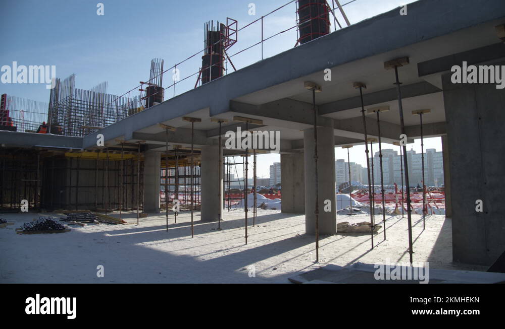 Concrete columns support structure Stock Videos & Footage - HD and 4K ...