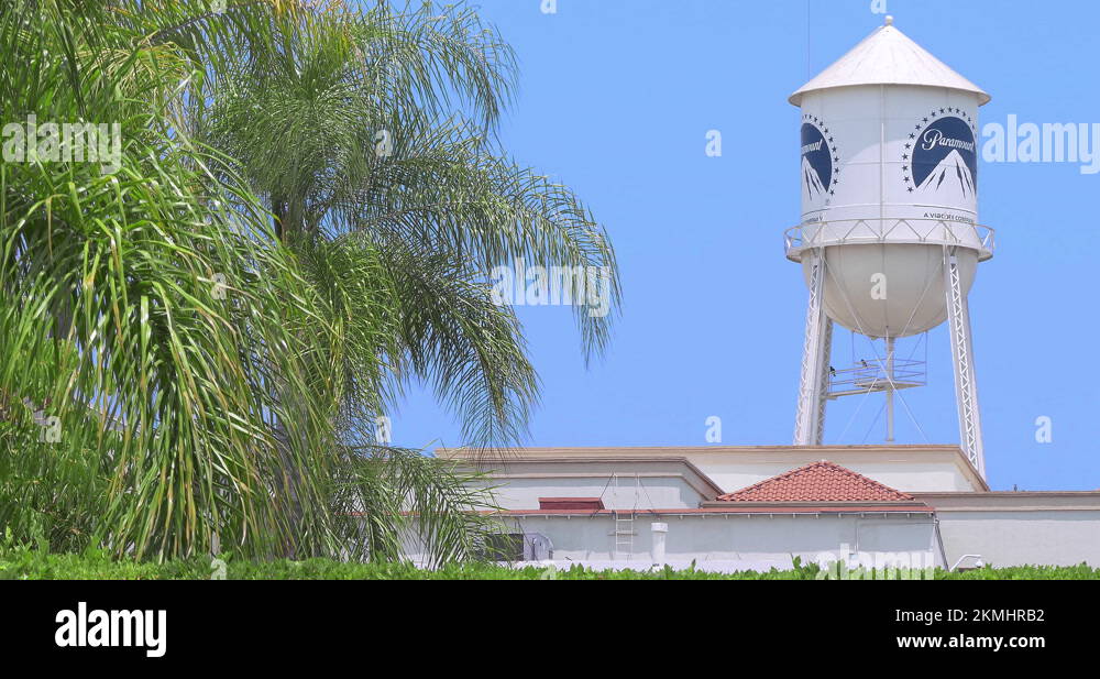 Water Tower at Paramount Pictures Movie Studios in Los Angeles ...