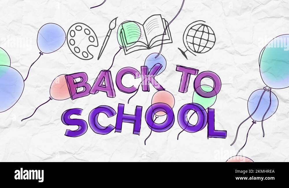 Back to school cartoon Stock Videos & Footage - HD and 4K Video Clips ...