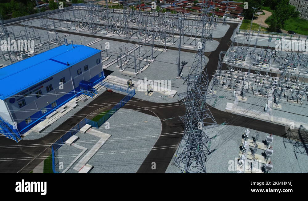 New electricity substation Stock Videos & Footage - HD and 4K Video ...